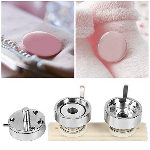 Button Mould, 58mm DIY Aluminum Alloy Interchangeable Die Mould for Button Maker Badge Machine
