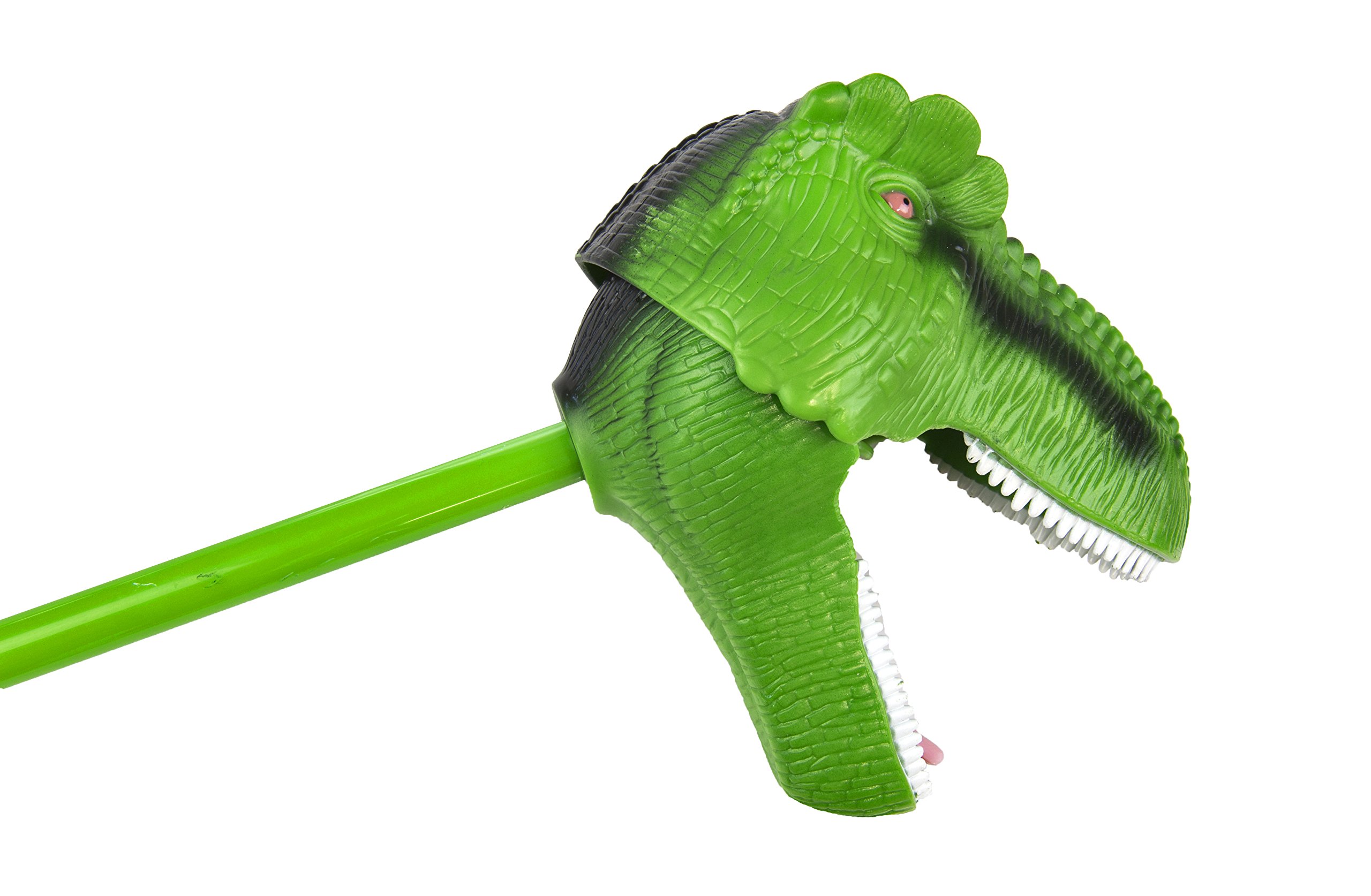 Safari Ltd. Green T-Rex Snapper - 18" Dinosaur Grabber Toy for Boys, Girls, and Kids Age 3+