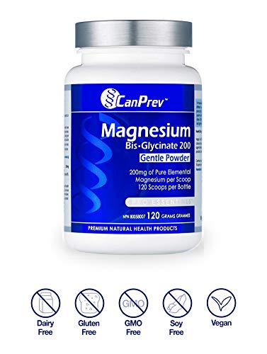 CanPrev Magnesium Bis-Glycinate Powder, 120 Gram