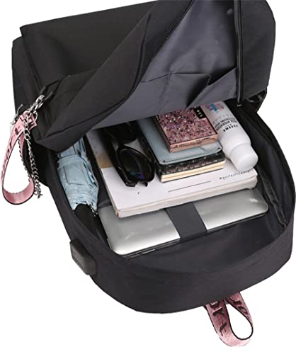 ISaikoy Anime Black Clover Backpack Shoulder Bag Bookbag Student School Bag Daypack Satchel 6