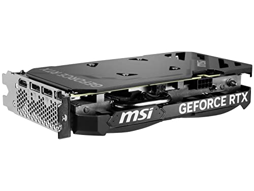 MSI Gaming GeForce RTX 4060 Ti 8GB GDRR6 128-Bit HDMI/DP Nvlink TORX Fan 4.0 Ada Lovelace Architecture Graphics Card (RTX 4060 Ti Ventus 2X Black 8G OC)