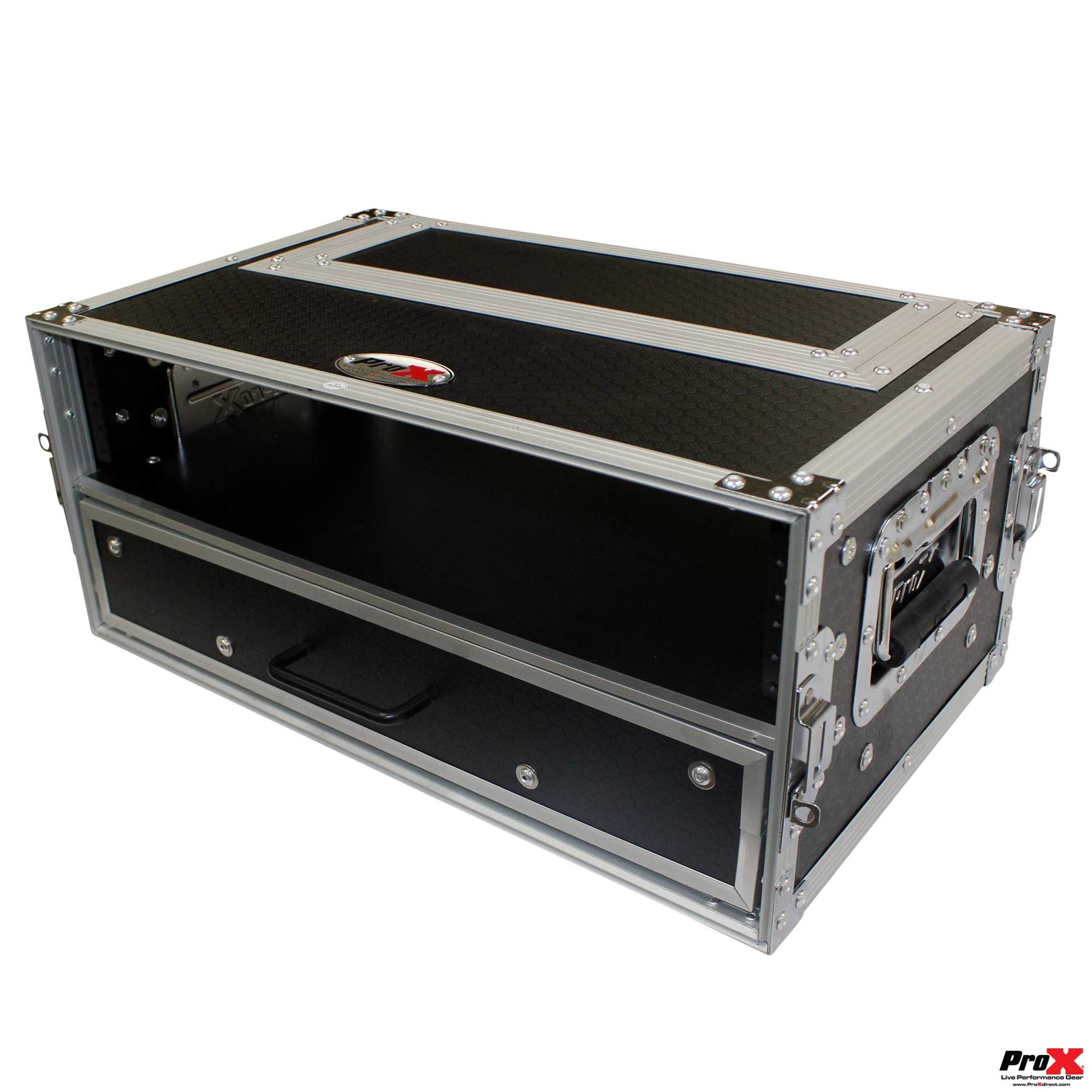 ProX XS-WM2U2DR 2U Rack Case with 2U Rack Drawer 12" Deep