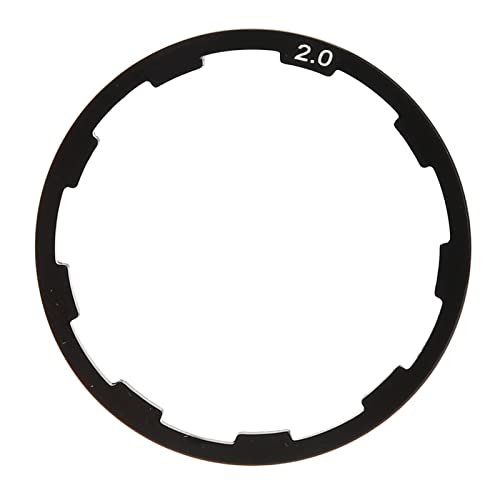 CUTULAMO Road Bike Hub Washer, High Accuracy Rustproof Bike Hub Spacers for Road Bikes