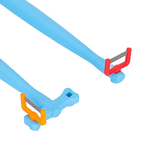 Enamel Reduction Strip, Interproximal Enamel Reduction Kit Dental Hygienic Handle for Tooth Alignment for Dental Hospital