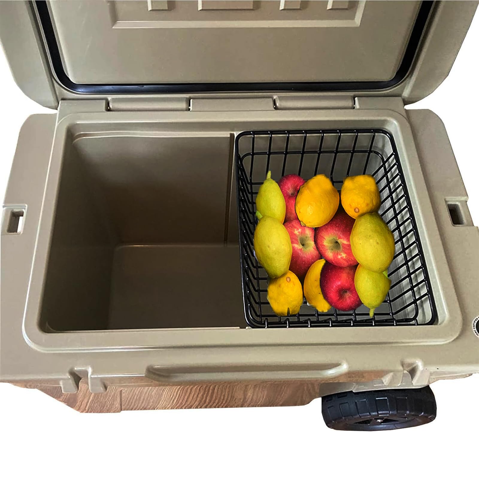 Cooler Basket for YETI Tundra Haul, YETI Roadie 48, YETI Roadie 60,Compatible with Other lgloo Accessories Cooler Locks, Cooler Dividers, Ice etc,Cooler Basket Keeps Food Dry. (1-Pack)