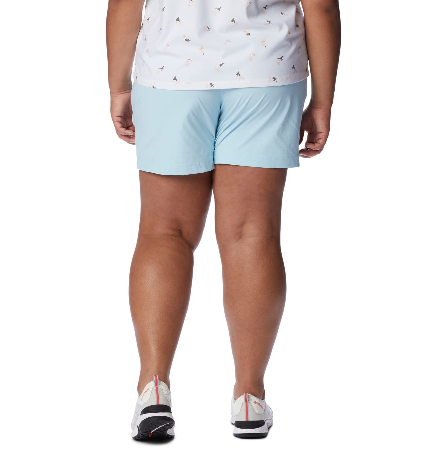 Columbia Women's Anytime Casual Short, Spring Blue, XX-Large