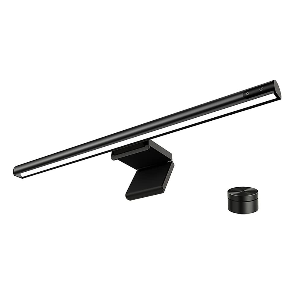 MELIFO Curved Monitor Light Bar for Curved Monitor,E-Reading LED Monitor Light with 3 Color Temperature Modes Stepless Dimming,Monitor Lamp with USB Powered for Work and Office (L1 Plus)
