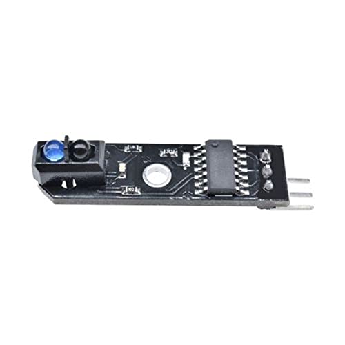 EXONGY 10Pcs TCRT5000 5V 3PIN Tracking Module IR Infrared Line Reflection Track Follower Sensor TCRT5000 Obstacle Avoidanc for Arduino