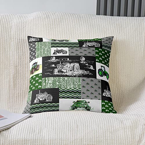 Erosebridal Tractor Comforter Set & 1 Pillow Cover 18x18