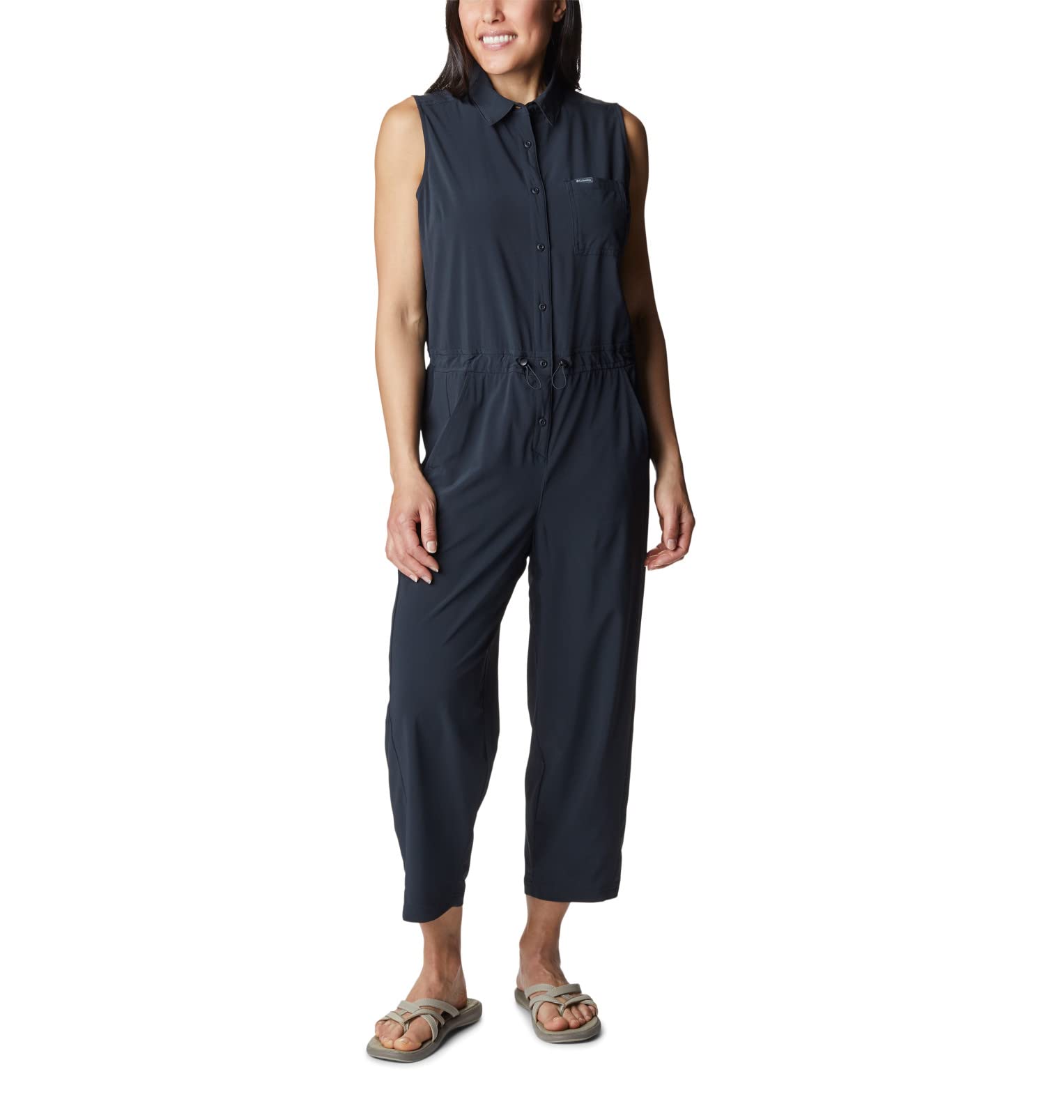 Columbia Women's Anytime Flex Romper, Black, Small