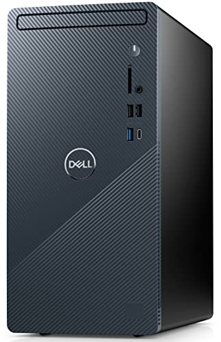 Dell Inspiron Compact Home Office Desktop (Intel i5-12400 6-Core, 16GB RAM, 512GB PCIe SSD + 2TB HDD (3.5), Intel UHD 730, WiFi, Bluetooth, HDMI, USB 3.2, Win 11 Pro) Refurbished (Renewed)