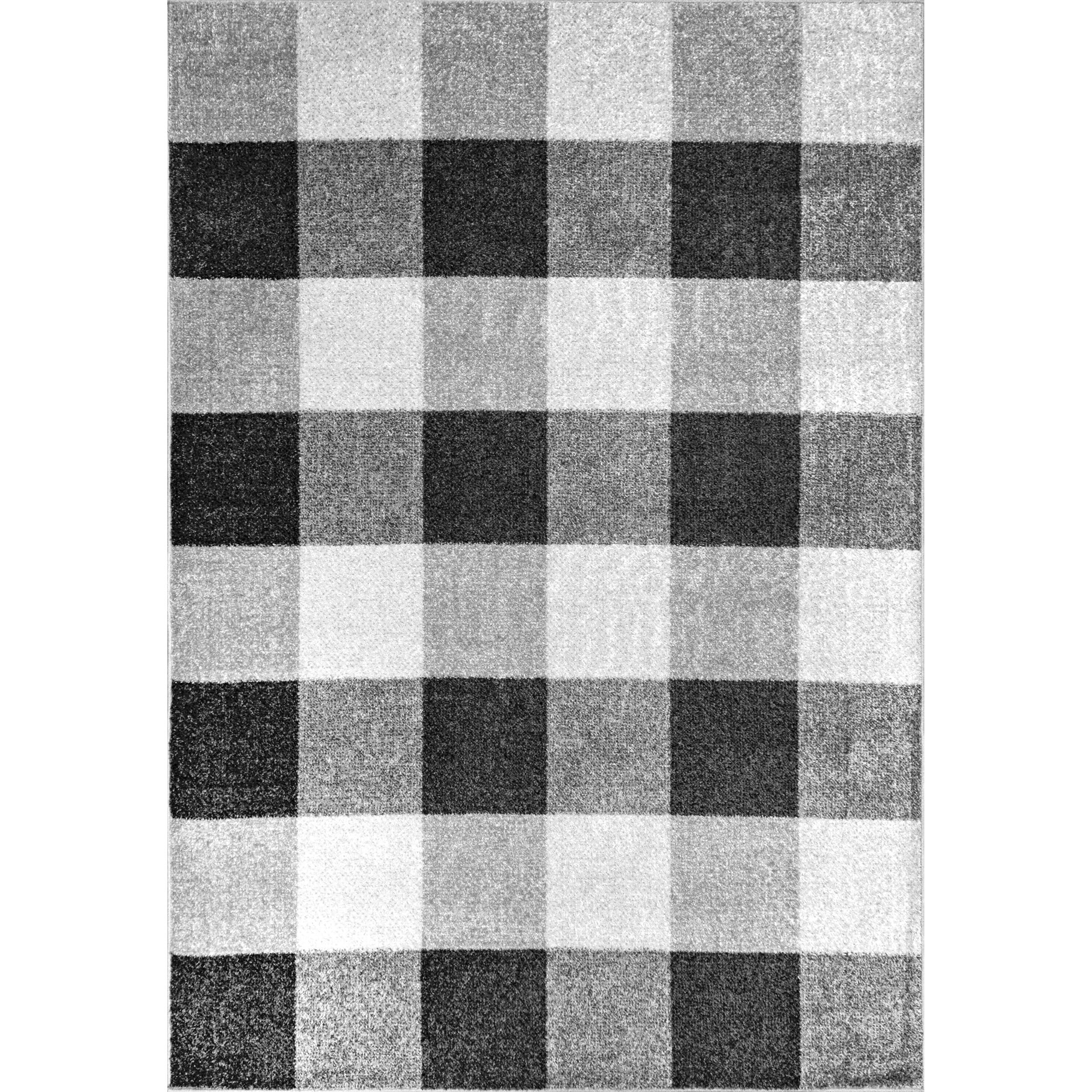 nuLOOM 8' x 10' Performance Indoor Area Rug, Non-Shed, Power Loomed High-Traffic Area Rug for Living Room, Bedroom, Home, Aisha Grey