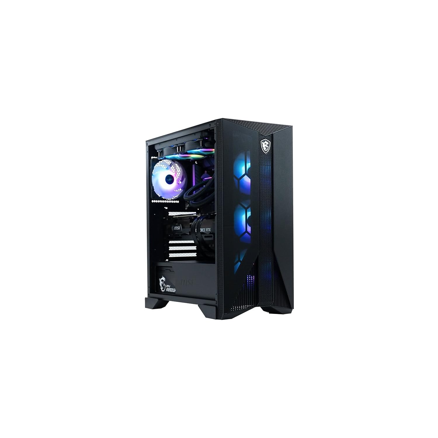 MSI Aegis RS (Tower) Gaming Desktop, Intel Core i7-12700K, GeForce RTX 3080 Ti, 32GB Memory (Dual-CHL), 1TB SSD + 2TB HDD, WiFi 6E, Liquid Cooling, USB Type-C, VR-Ready, Windows 11 Home (12TF-254US)