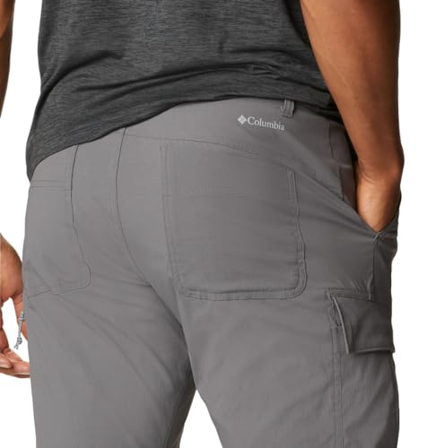 Columbia Men's Newton Ridge Convertible Pant, City Grey, 38