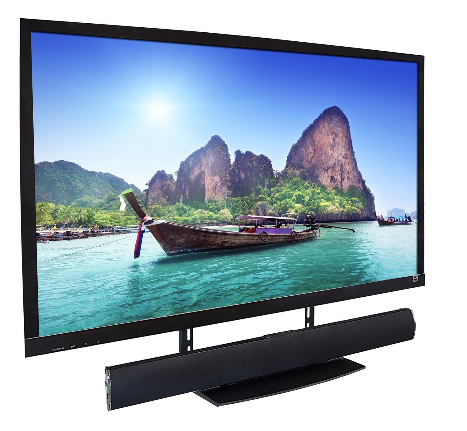 Mount-It TV Wall Mount Shelf Bracket Under TV for Cable Box, DVD Player, Stereo AV Components Shelf,Black