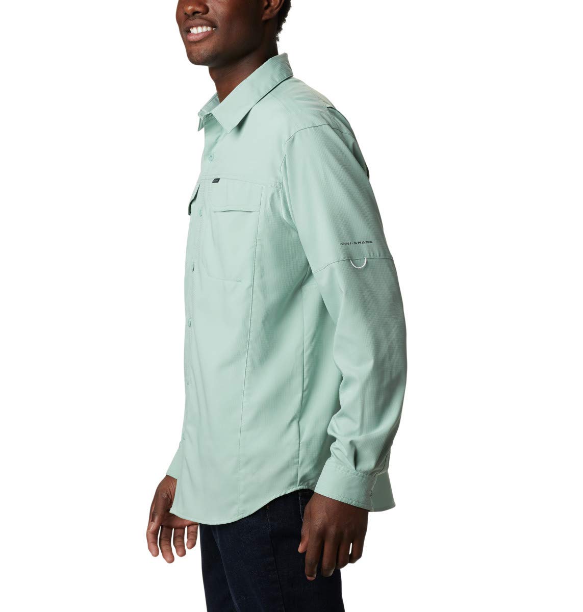Columbia Men's Silver Ridge Lite Long Sleeve Shirt, Uv Sun Protection, Moisture Wicking Fabric