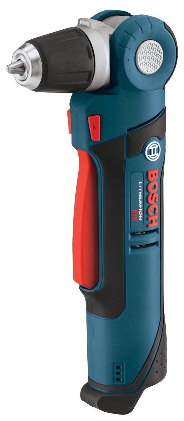 BOSCH PS11BN 12-Volt Max Lithium-Ion 3/8-Inch Right Angle Drill/Driver with L-BOXX Exact-Fit Tool Insert Tray , Blue