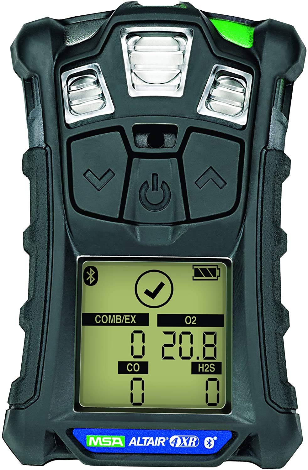 MSA 10179330 ALTAIR 4XR Multi-Gas Detector - (LEL, O2, H2S, CO-H2), Color: Charcoal, Portable Gas Monitor, Durable, Handheld, UL/CSA Approval, Instrument Only