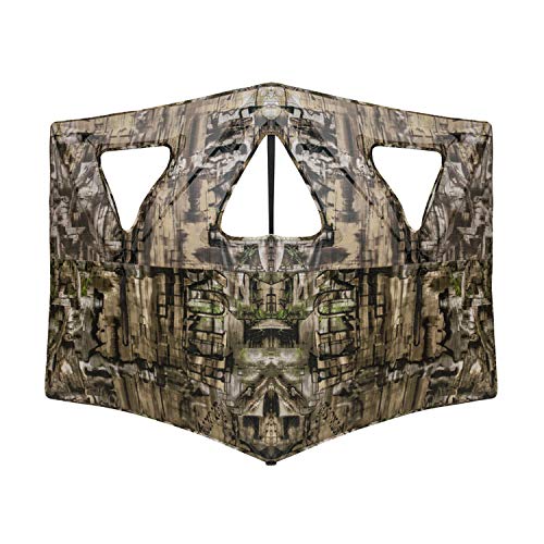 Primos Hunting Double Bull Stakeout Blind with SurroundView, Portable with Carry Bag in Truth Camo 65158