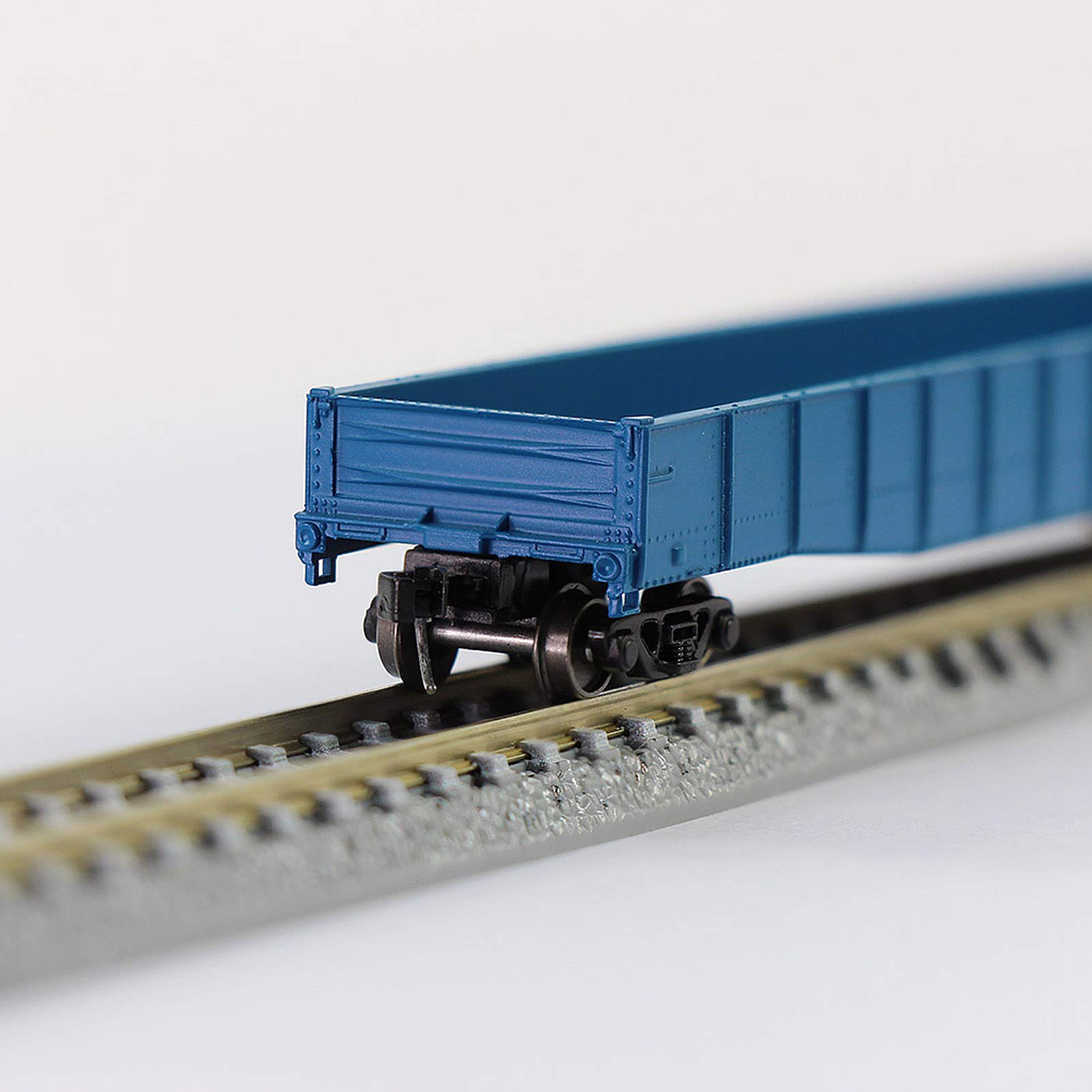 C15014 N Scale 3pcs Gondolas Car 1:160 Model Train Railway Flat Car Wagon (Blue)