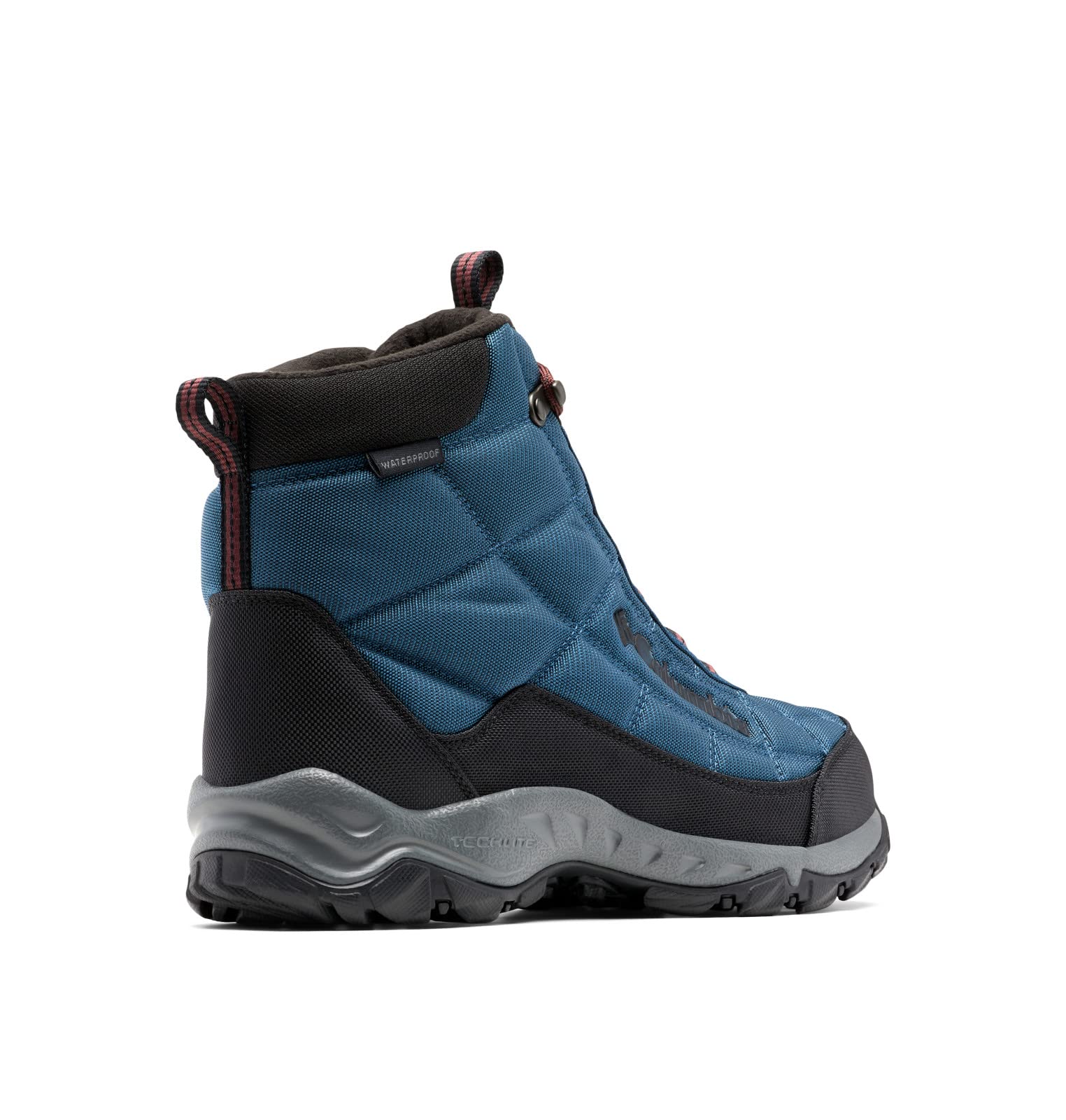 Columbia Men's Firecamp Boot, Petrol Blue/Black, 12 W US