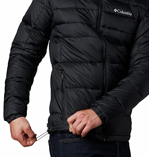 Columbia Men's Buck Butte Insulated Hooded Jacket, Black, XX-Large