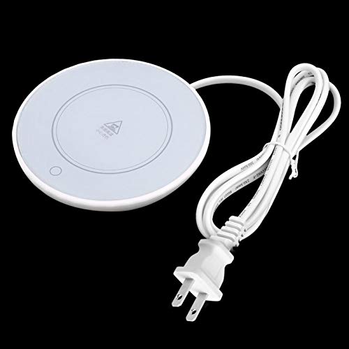 Coffee Cup Warmer, Electric Coffee Warmer Plate for Office Home Desk Use, Tea Mug Warmer for Coffee Milk Tea Water Cocoa, Auto Power Off(US)