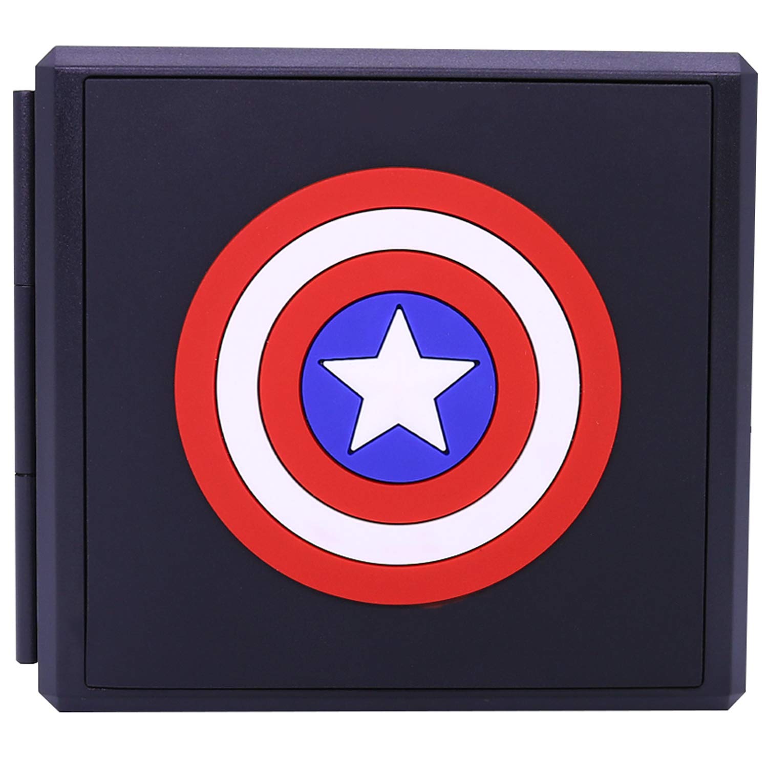 dainslef 12 in 1 Game Card Case for Nintendo Switch Captain America Nintendo Switch Game Storage Game Switch Card Case Switch Game Holder