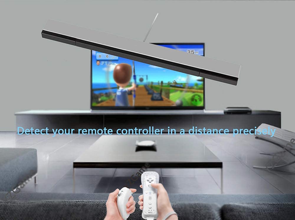 Replacement for Wii Sensor Bar Compatible with Wii U for Nintendo Wired Lnfrared Sensor Bar Wii Console Accessories