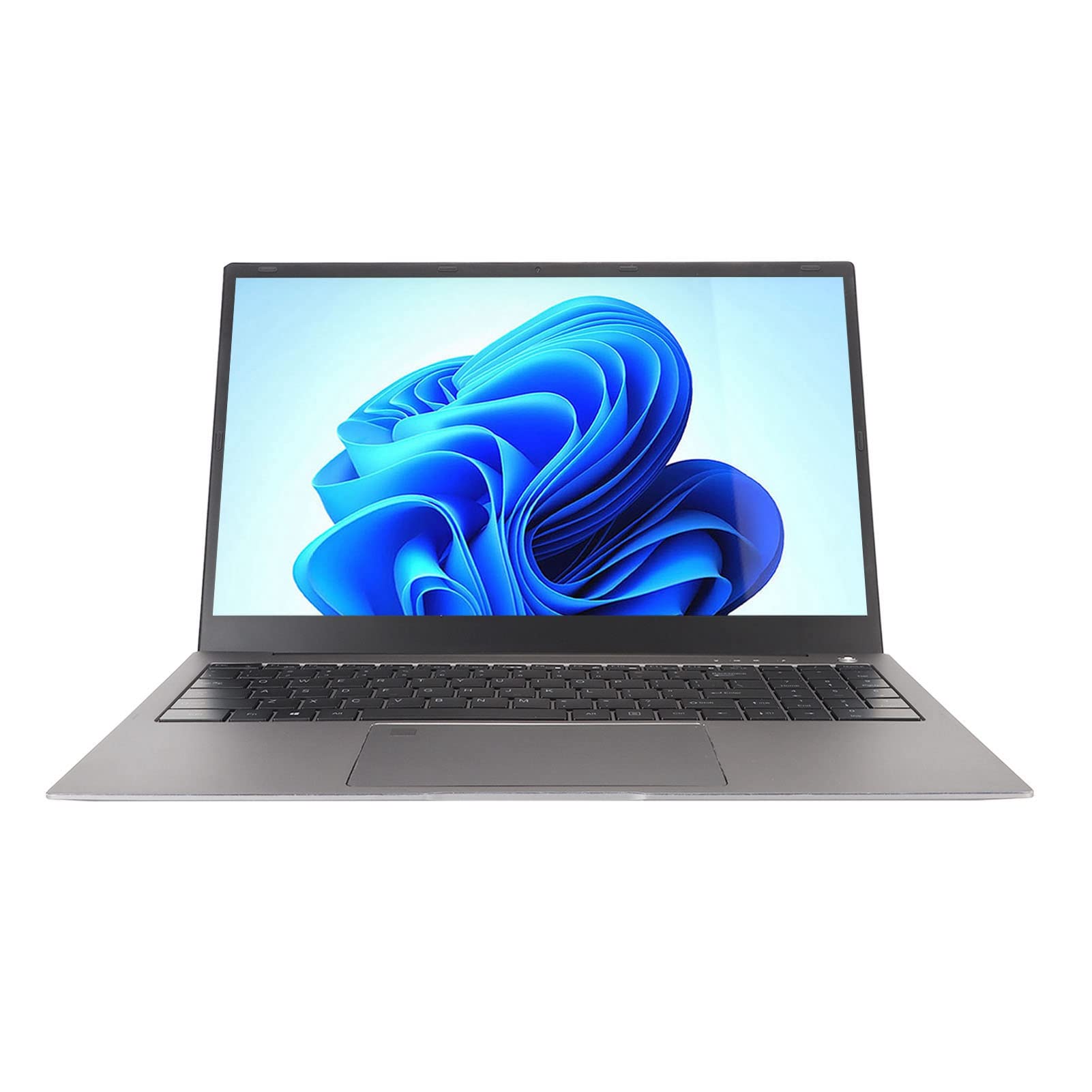 ciciglow 15.6in HD Laptop for Windows 10 11, 16GB RAM 1920 x 1080 Business Laptop, 11th Generation for Intel Core Processor I7 1165G7, 2MP HD Camera, Fingerprint Unlock, Bluetooth 4.0 (512GB US Plug)