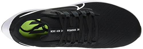 Nike Women's Air Zoom Pegasus 38 Running Shoe, CW7358-002 (Black/White, Numeric_11)