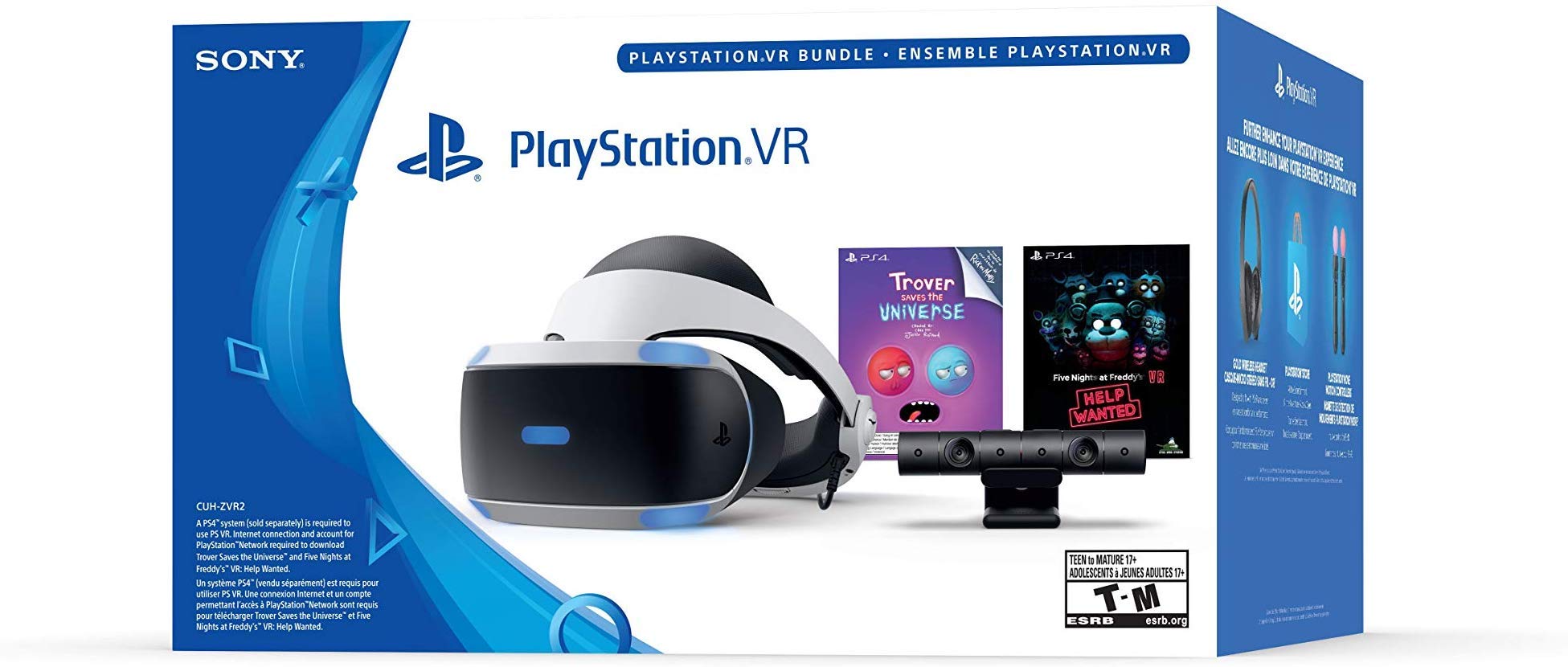 Sony PlayStation 4 Pro 1TB Console (4K HDR) and Playstation VR Gaming Bundle