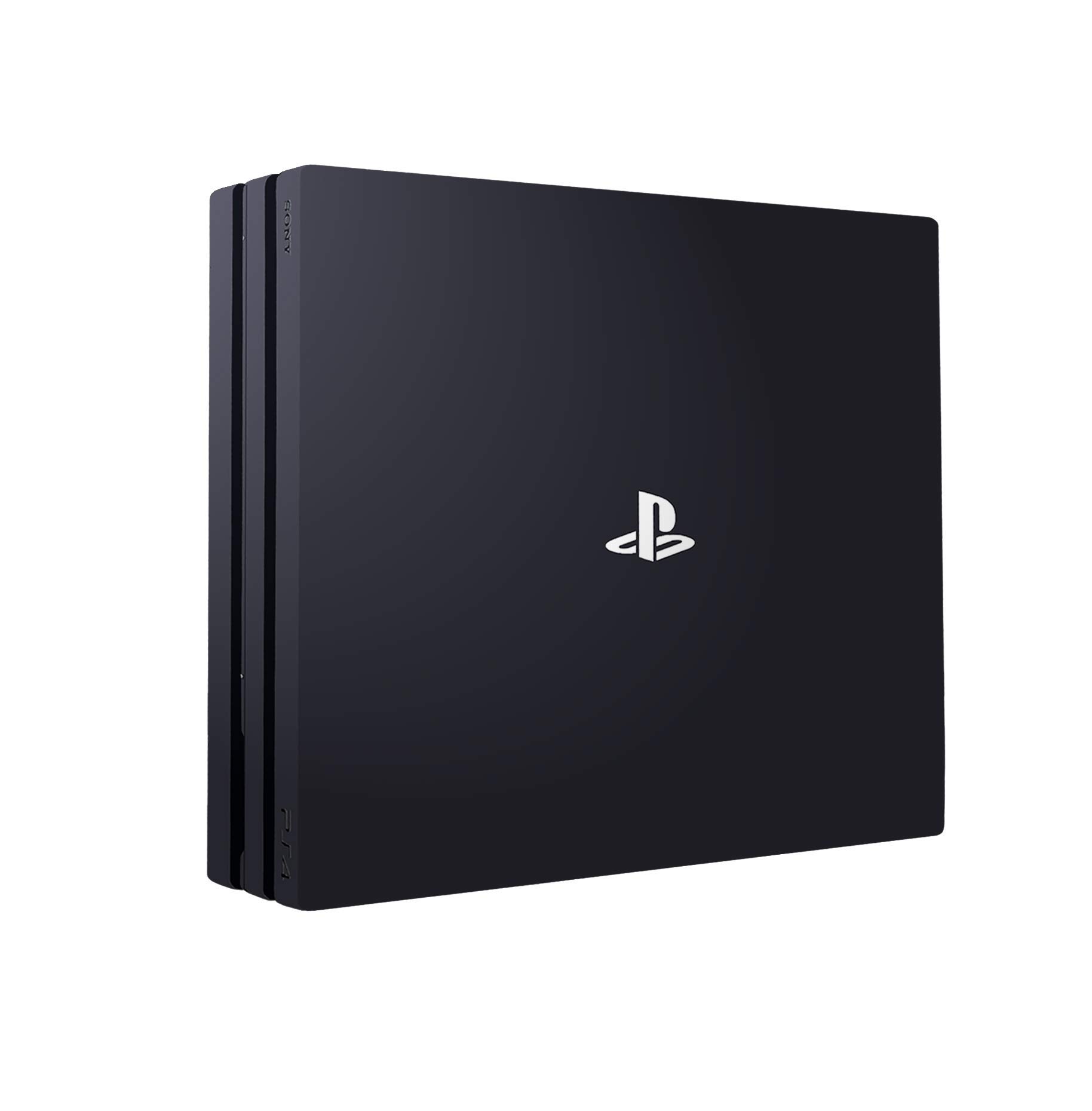Sony Playstation 4 Pro 4K HDR Gaming Console with DualShock 4 Wireless Controller, 2TB Hard Drive, Jet Black [Video Game] (Renewed)