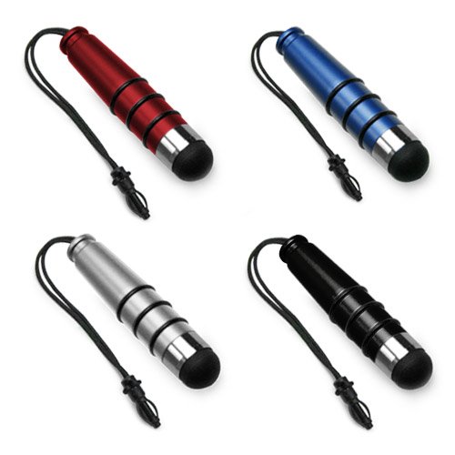 BoxWave Stylus Pen Compatible with Acer ConceptD 7 Ezel (CC715-71) (Stylus Pen Mini Capacitive Stylus, Small Rubber Tip Capacitive Stylus Pen - Jet Black