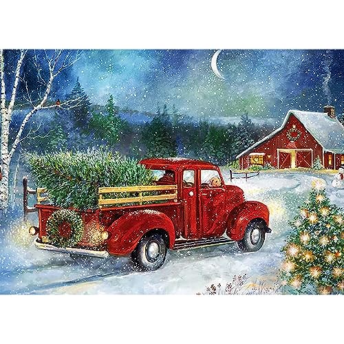 LWZAYS Cross Stitch Kits-Stamped Cross Stitch Kits for Beginners Adults 12x16inch Landscape Counted DIY Embroidery Needlepoint Kits Home Decor (YS16-)