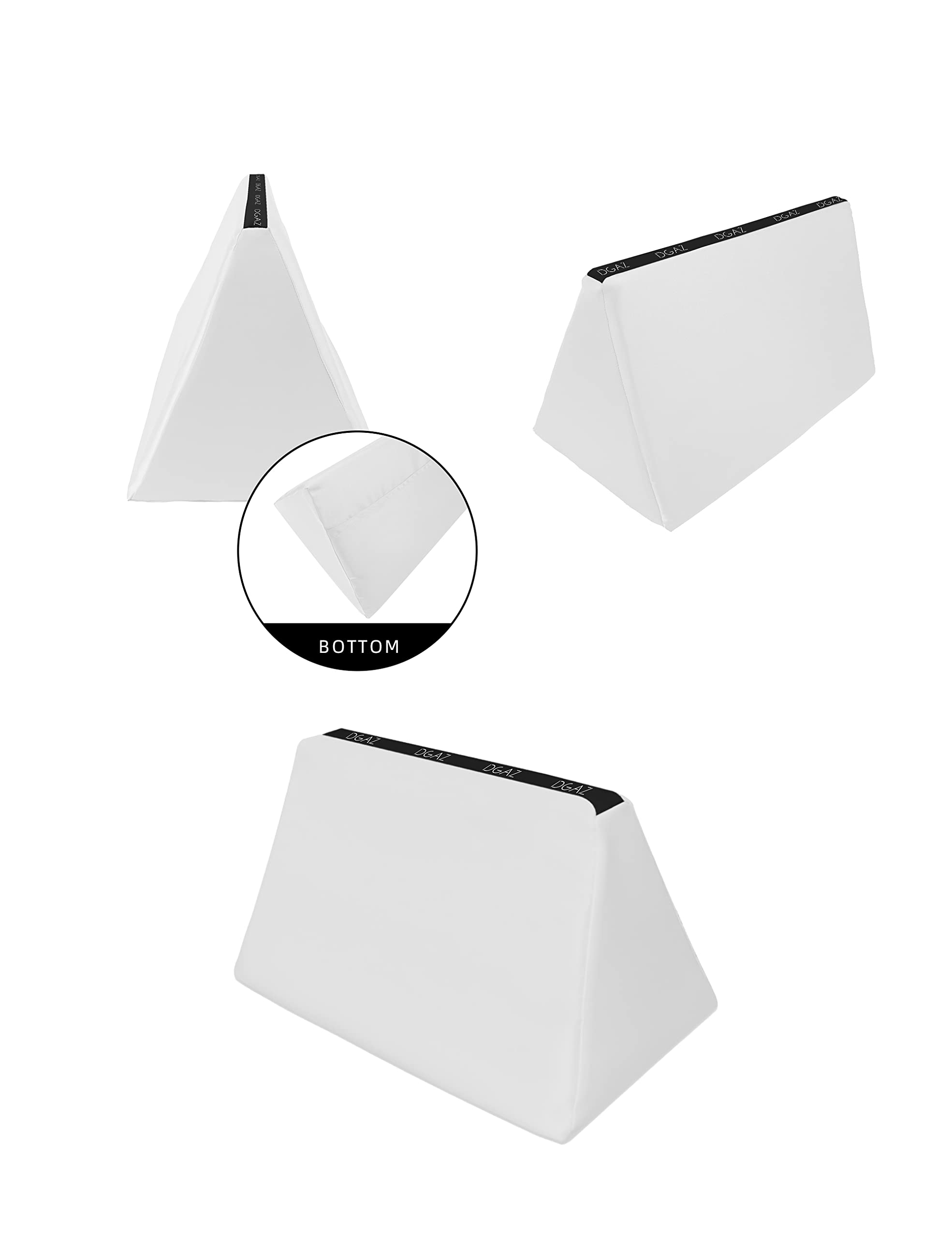 DGAZ Purse Pillow Shaper Insert,Luxury Handbag Tote Shapers, Memory Foam- Fits Birkin 25/30/35/40 Bag (White, BK25)