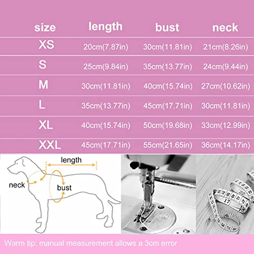 Letter Printing Pet Shirt for Puppy Dogs Cats Lightweight Doggie Tops Pullover Sleeveless Female Pet Clothes Tiny Dog Outfits Pink X-Small