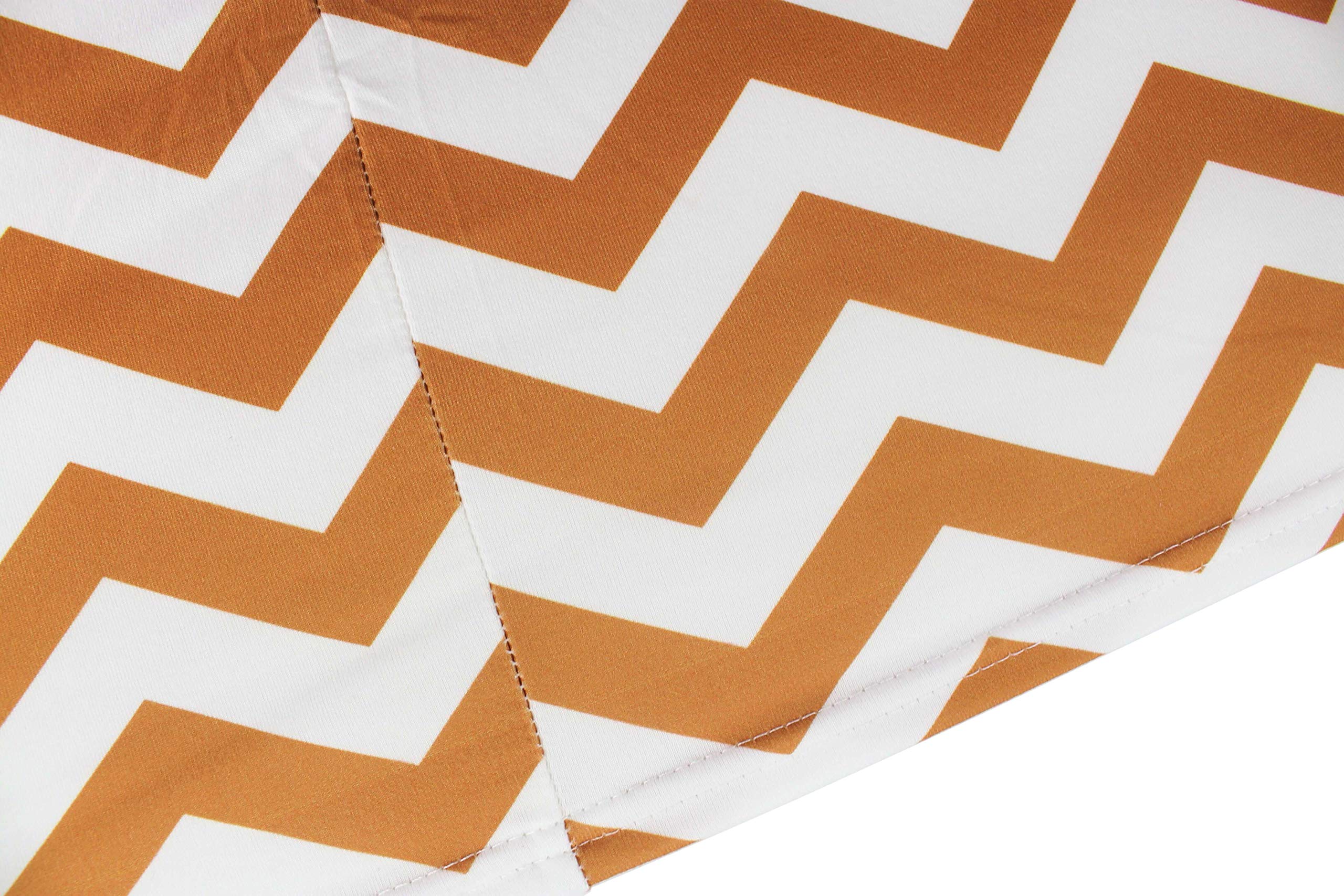 Car Seat Covers for Babies - Orange Zig Zag