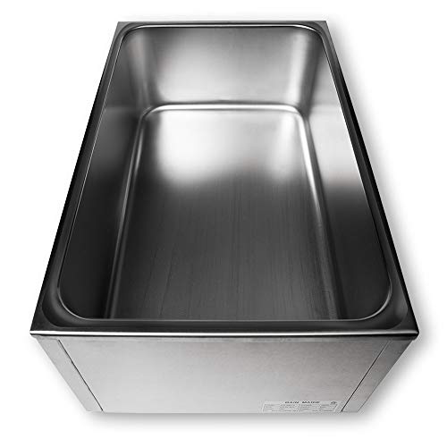 Zica ZCK165A Commercial Stainless Steel Electrical Bain Marie Buffet Food Warmer Steam Table for Catering and Restaurants