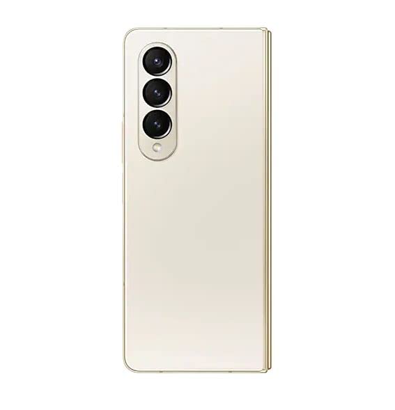 Galaxy Z Fold 4 Cell Phone, Factory Unlocked Android Smartphone, 512GB, Flex Mode, Dual Sim (1x eSim + 1x Nano) Multi Window View, Foldable Display, Korean International Version, Beige (SM-F936NZ)
