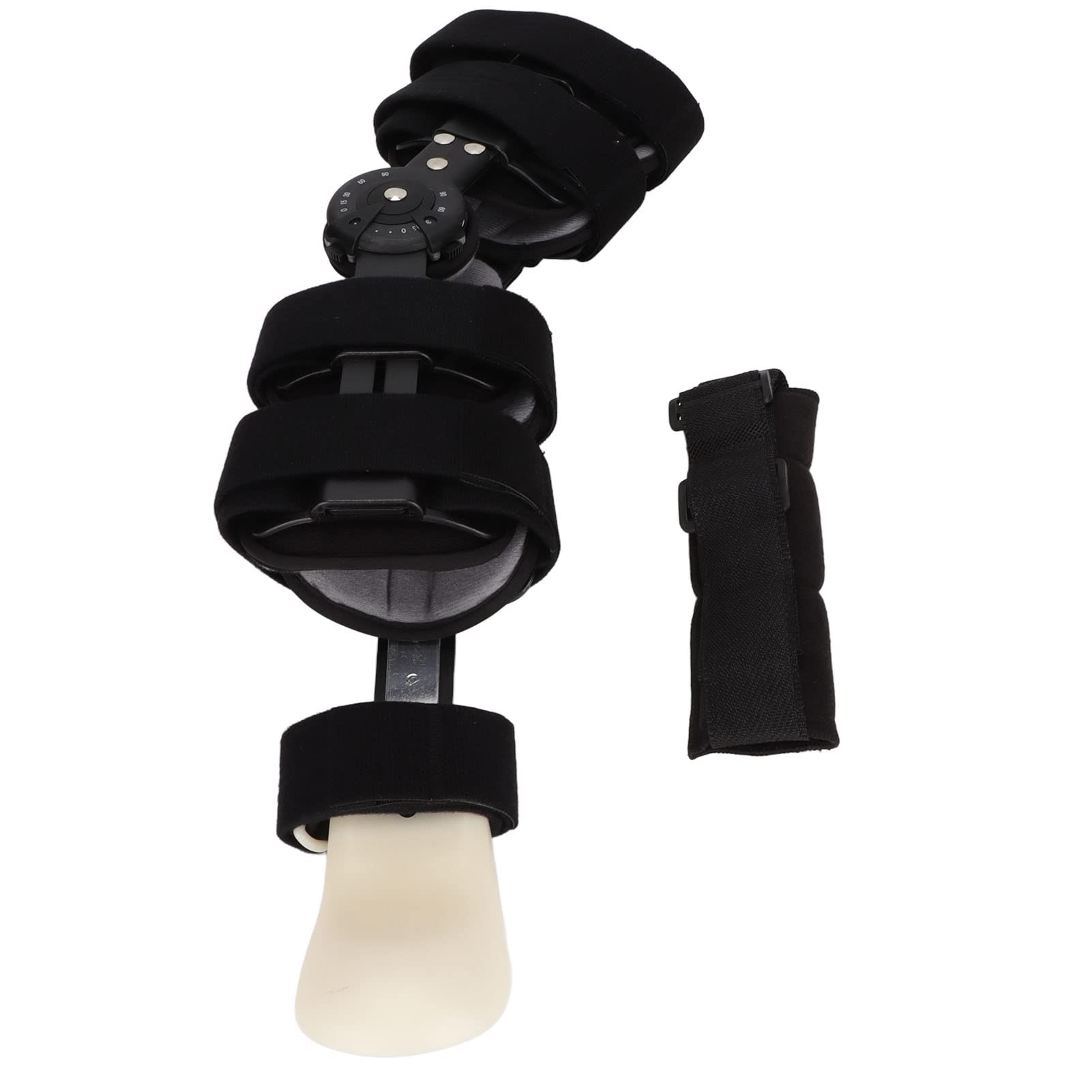 CUEI Hinged Elbow Brace, Adjustable Elbow Brace Support Sling Stabilizer, Splint Arm Injury Recovery Support, Ligament Tendon Repairs Shoulder Sling Stabilizer for Post Op Surgery Recovery Ligament