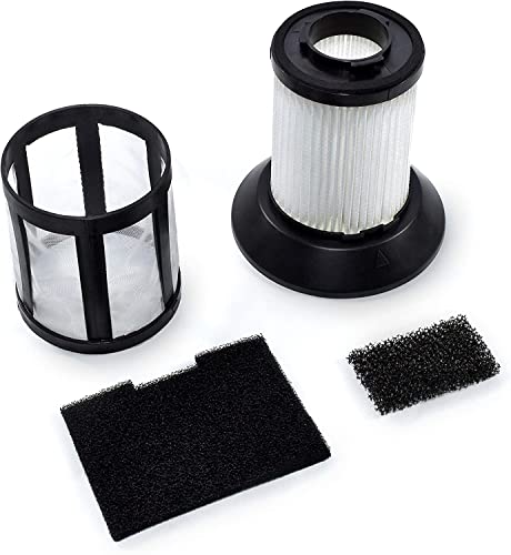 HQRP 2-Pack Dirt Cup Filter Assembly compatible with Bissell 6489, 64892, 64894 Bagless Canister Vacuum Cleaner, parts 203-1772 and 203-1532 Replacement