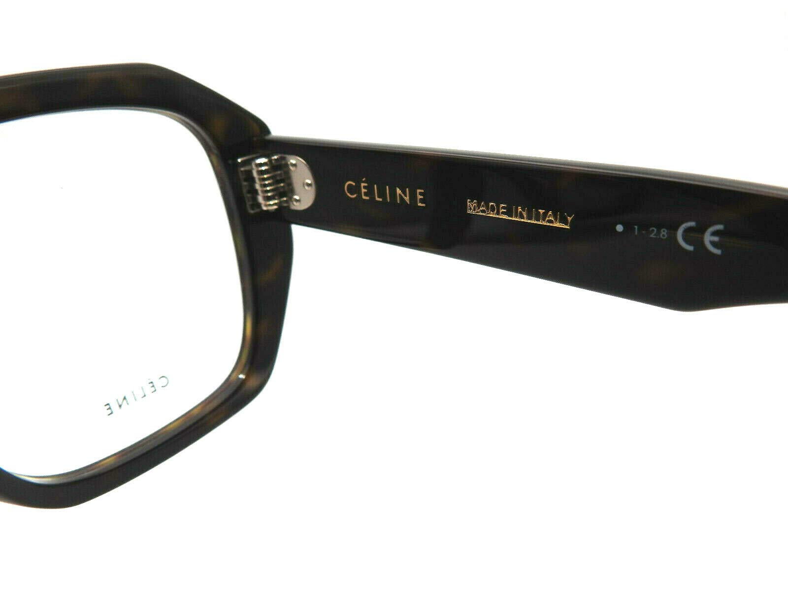 Celine CL50017I - 052 ACETATE Eyeglass Frame Dark Tortoise 51mm