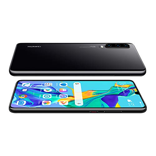 Huawei P30 128GB+6GB RAM (ELE-L29) 6.1" LTE Factory Unlocked GSM Smartphone (International Version) (Black)