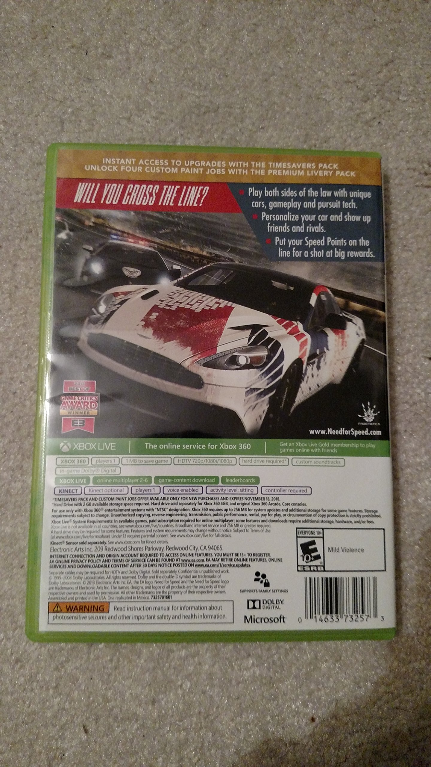 Need for Speed Rivals (Xbox 360)