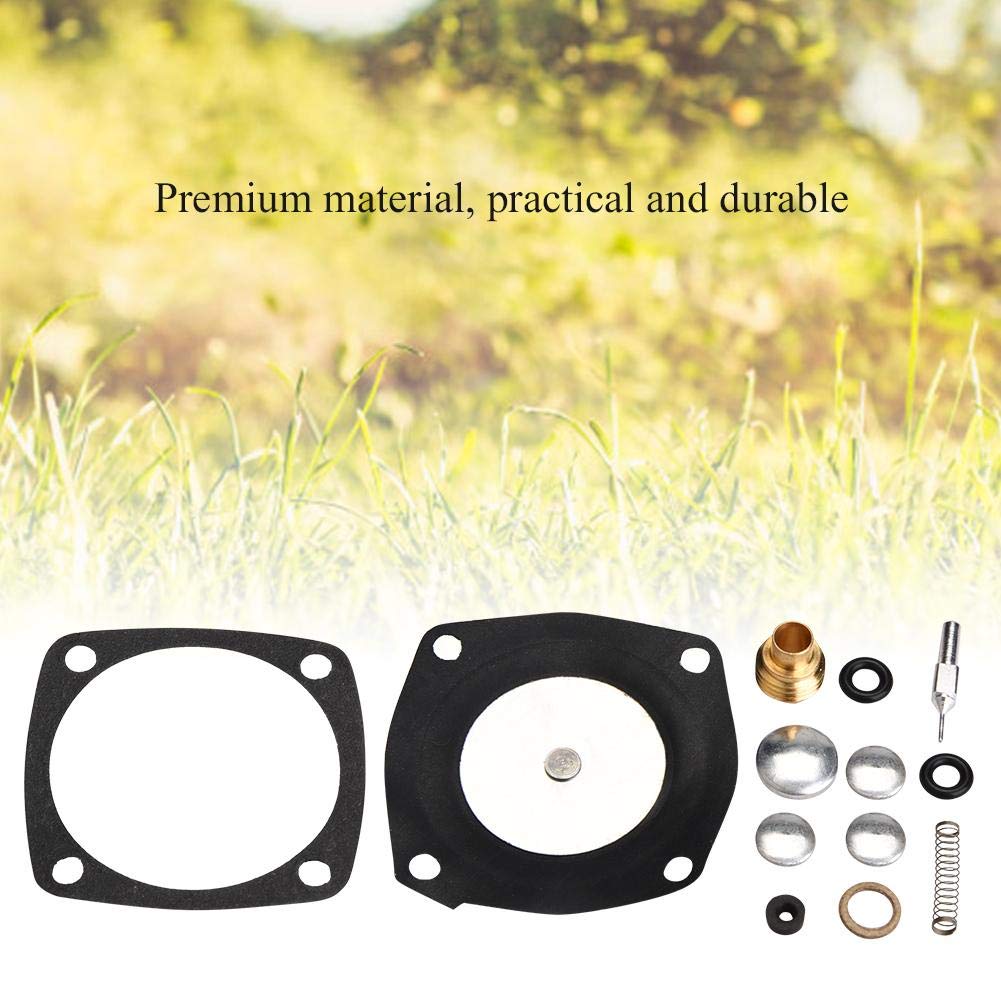 Carb Rebuild Carburetor Repair Kit,Jadpes Retrofit 631893 Carburetor for Tecumseh Sears S140 S200 S620 CR20 Kit