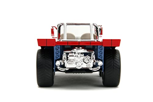 Jada MARVEL 60TH ANNIVERSARY 70S EDITION BUGGY WITH SPIDERMAN