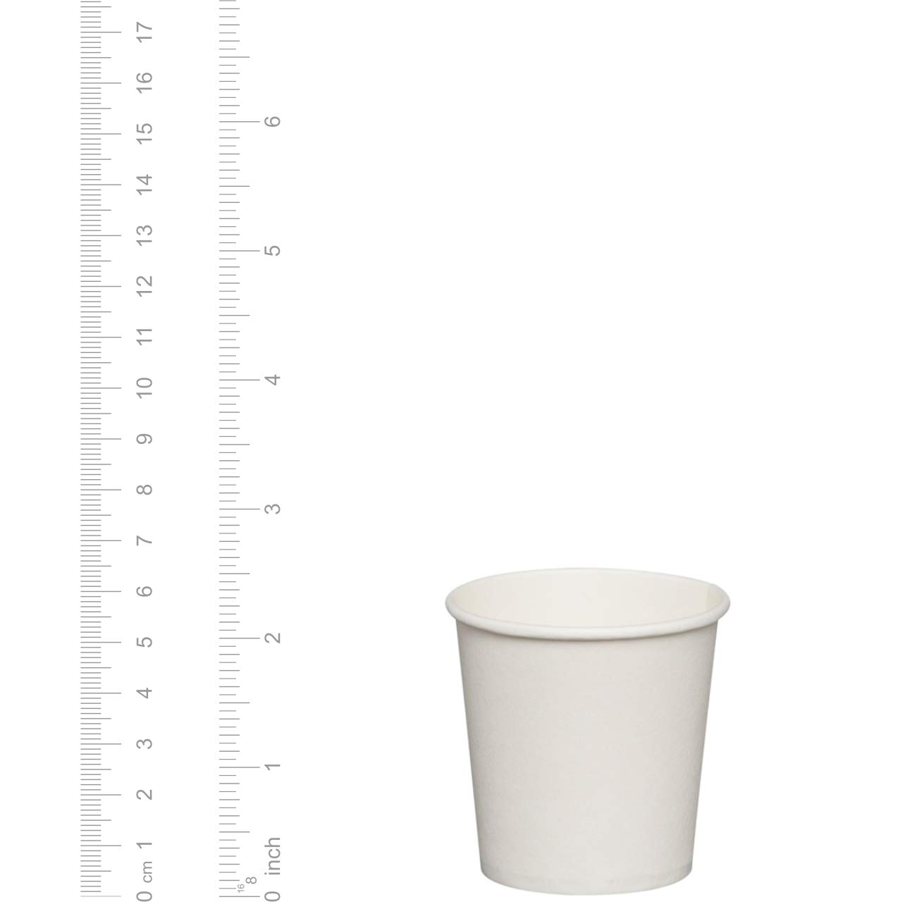 Comfy Package [4 oz. - 300 Count White Paper Cups, Small Disposable Bathroom, Espresso, Mouthwash Cups