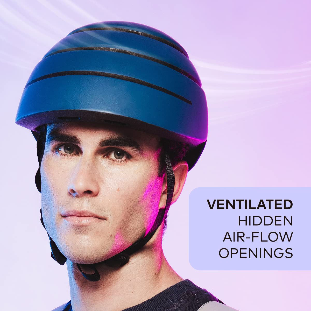 Closca Helmet Loop. Foldable Bike Helmet for Adults. Bicycle, Skateboard and Scooter Helmet. Award-Winning Helmet Design for Urban Cycling for Men and Women.