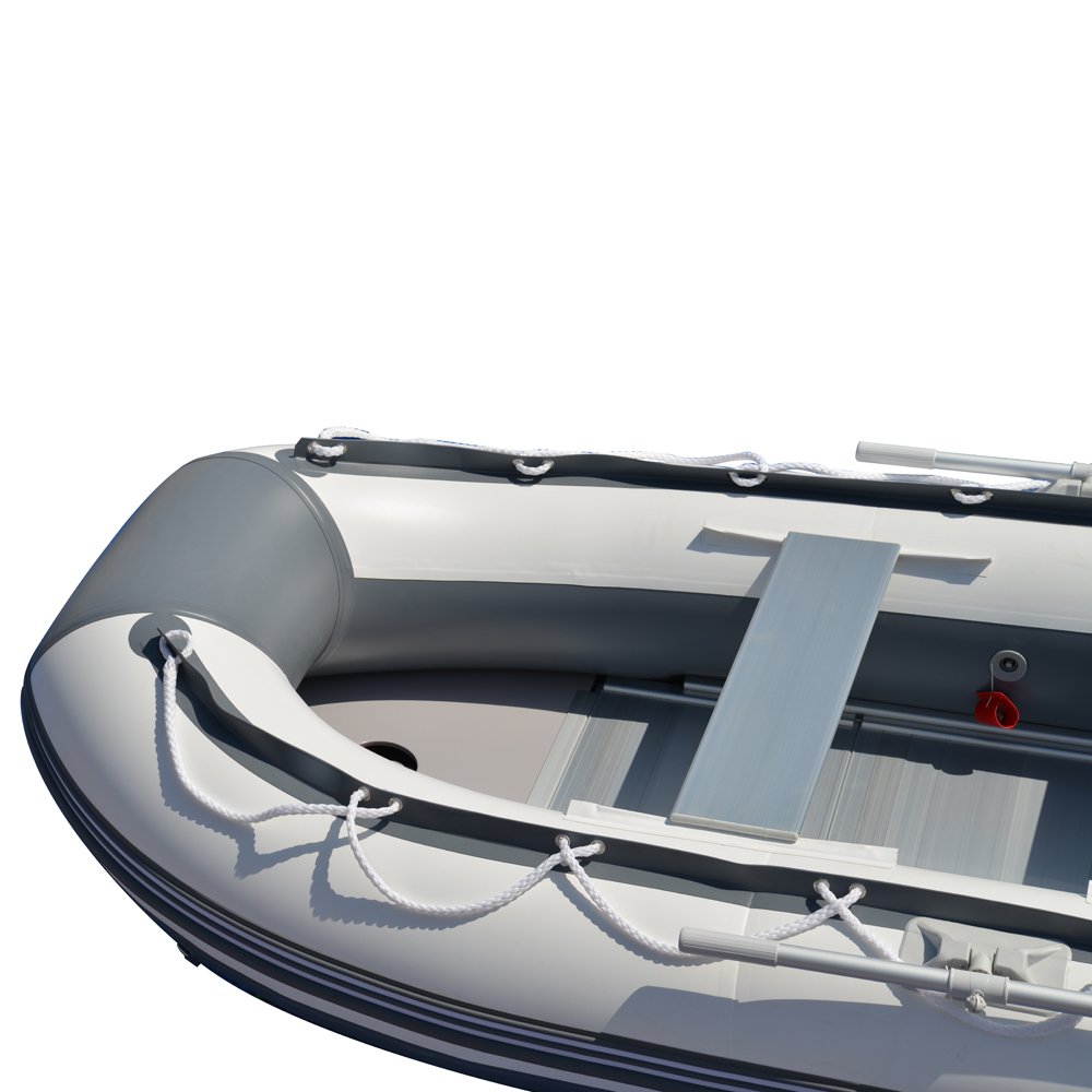 BRIS 10.8 ft Inflatable Boat Inflatable Rafting Fishing Dinghy Tender Pontoon Boat
